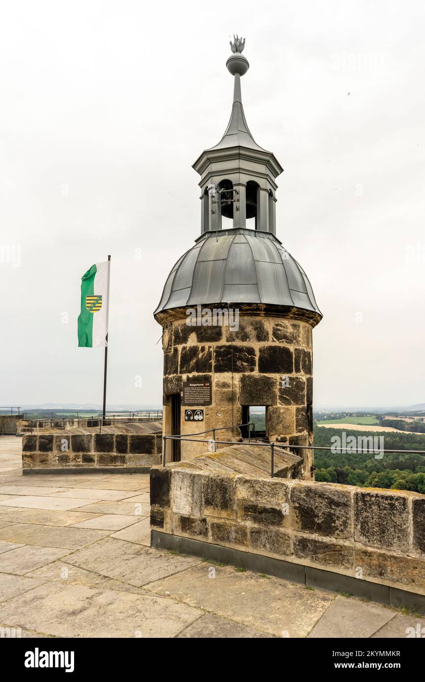 Konigstein is a huge fortress in southeastern Germany Stock Photo - Alamy