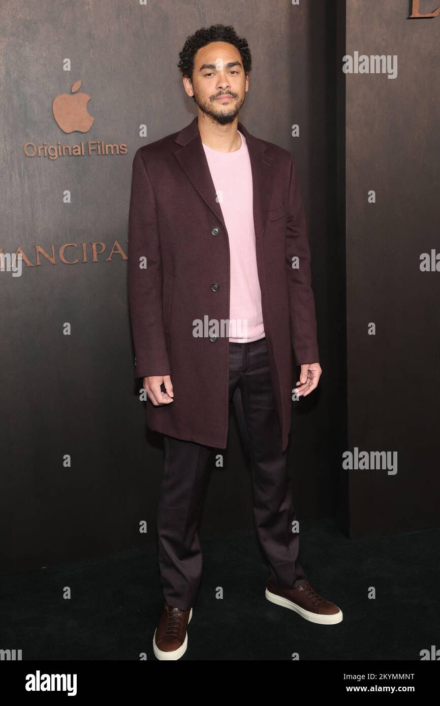 Trey Smith at premiere of Apple Original Films “Emancipation” in Los ...