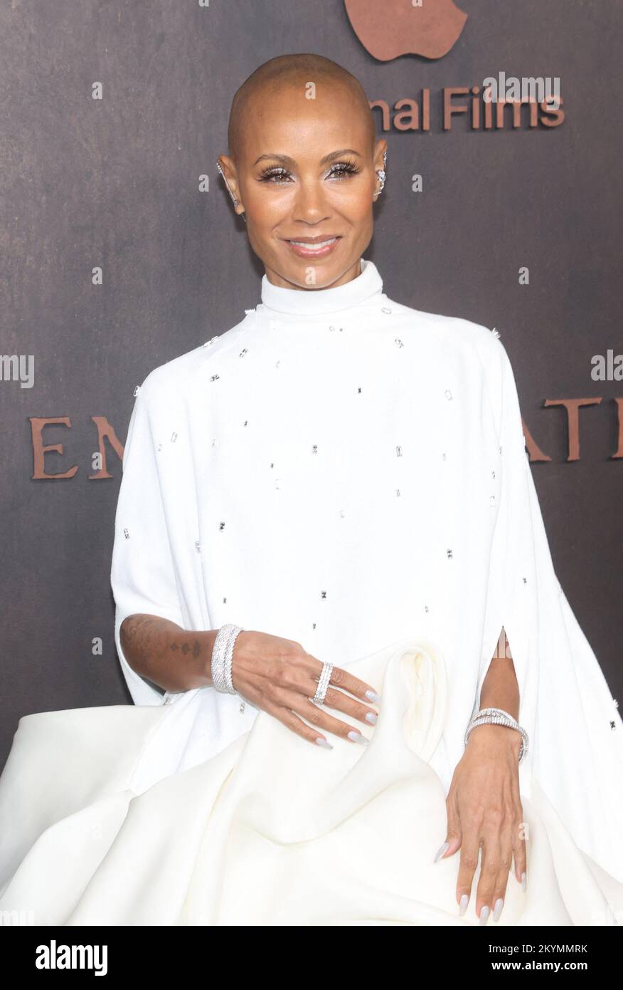 Jada Pinkett Smith at premiere of Apple Original Films “Emancipation ...