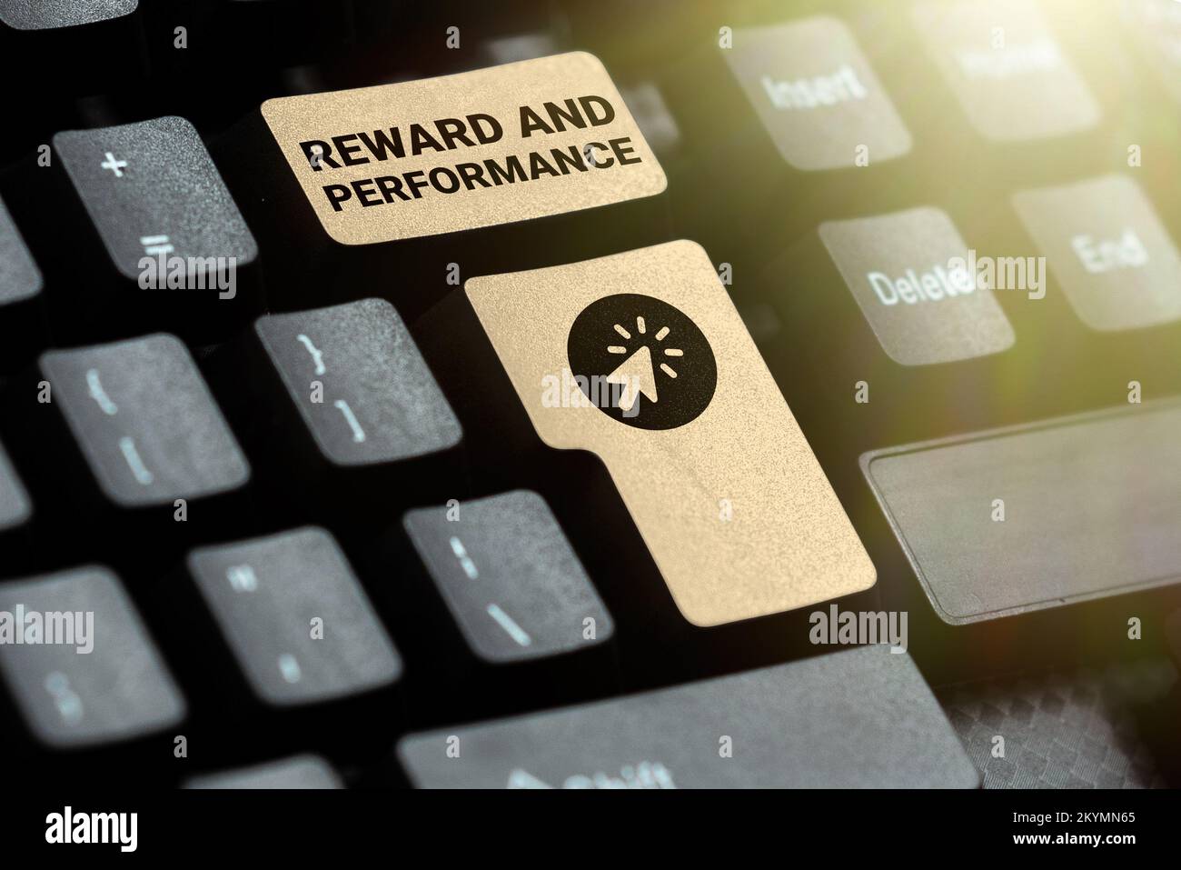 Text showing inspiration Reward And Performance. Word Written on Given ...