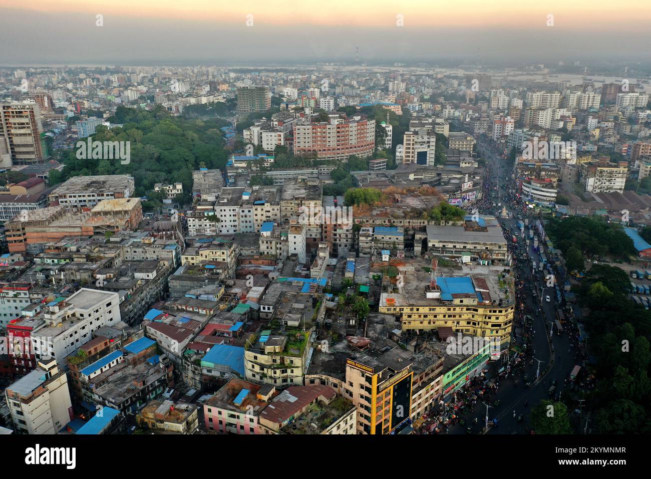 Chittagong, Bangladesh - November 25, 2022: Chittagong is the second ...