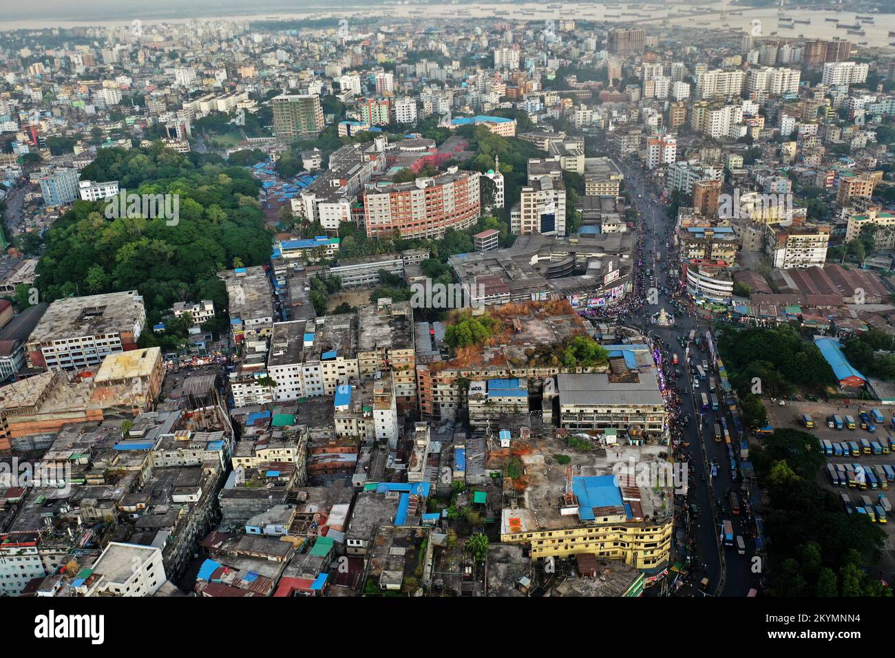 Chittagong, Bangladesh - November 25, 2022: Chittagong is the second ...