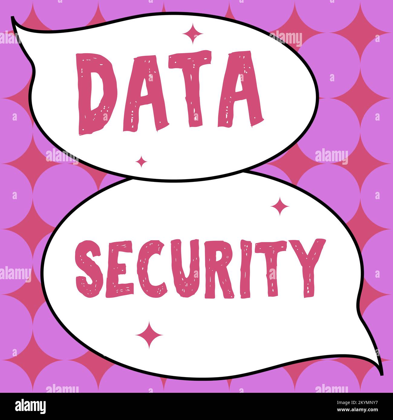 Hand writing sign Data Security. Word Written on Confidentiality Disk Encryption Backups ...