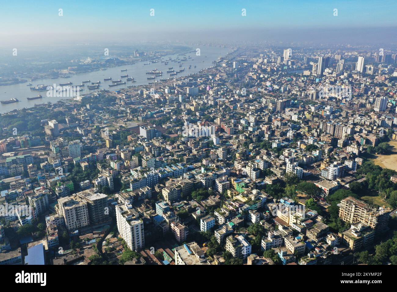 Chittagong, Bangladesh - November 25, 2022: Chittagong is the second ...
