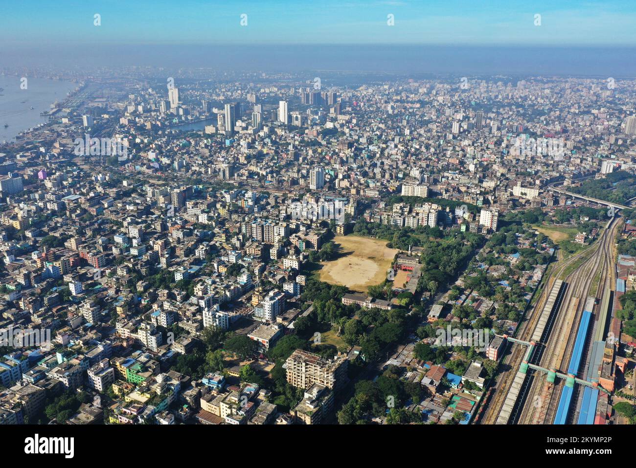 Chittagong, Bangladesh - November 25, 2022: Chittagong is the second ...