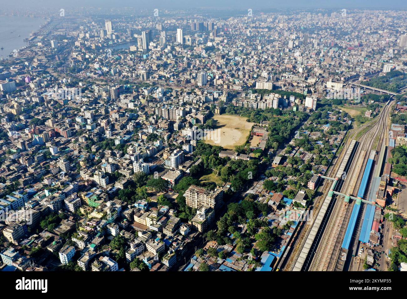 Chittagong, Bangladesh - November 25, 2022: Chittagong is the second ...