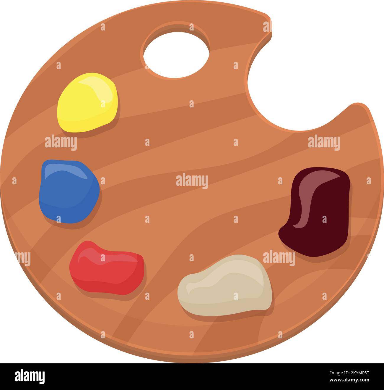 Wooden art frame oil Stock Vector Images - Alamy