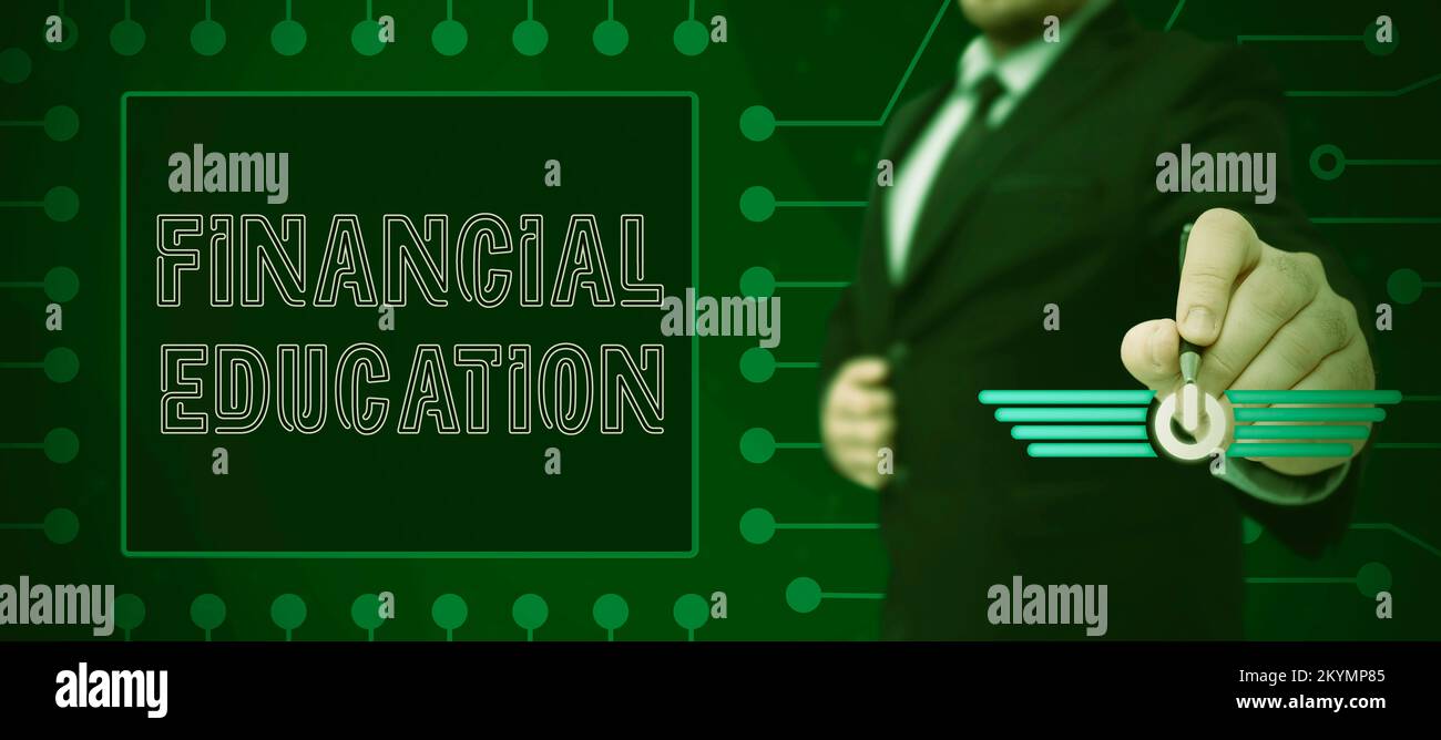 Writing displaying text Financial Education. Conceptual photo ...