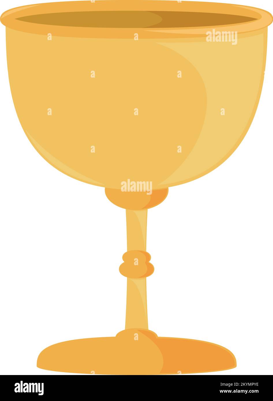 Gold Chalice Icon Stock Vector Image And Art Alamy