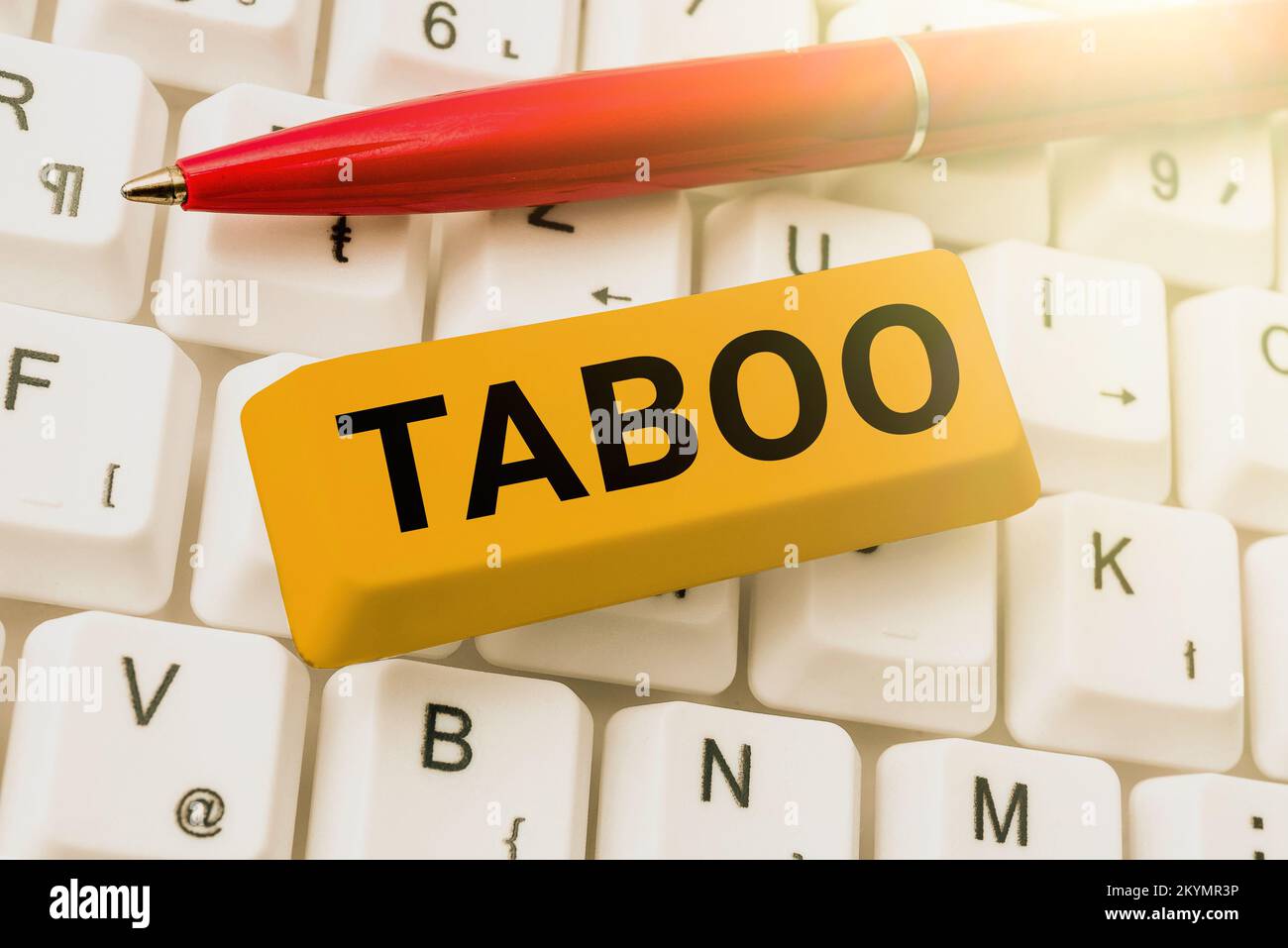 Writing displaying text Taboo. Business concept a social or religious ...