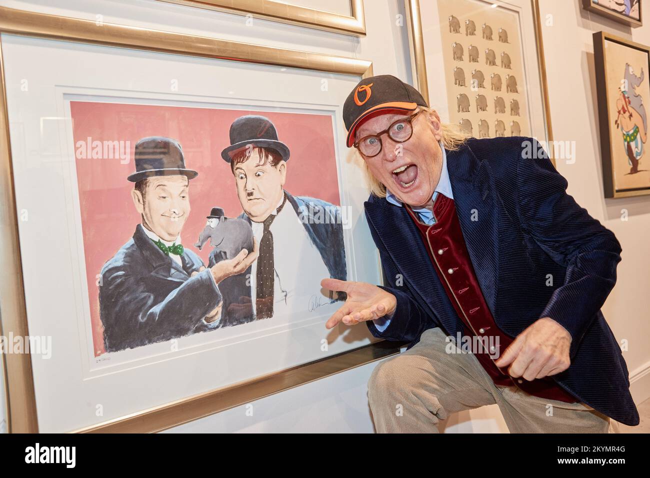 Hamburg, Germany. 01st Dec, 2022. Otto Waalkes, comedian and painter ...