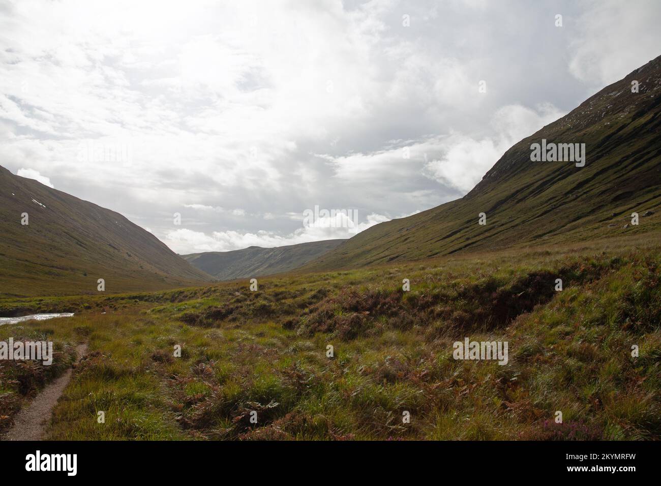 Glen Rosa and Glenrosa Water the Isle of Arran Ayrshire Scotland Stock ...