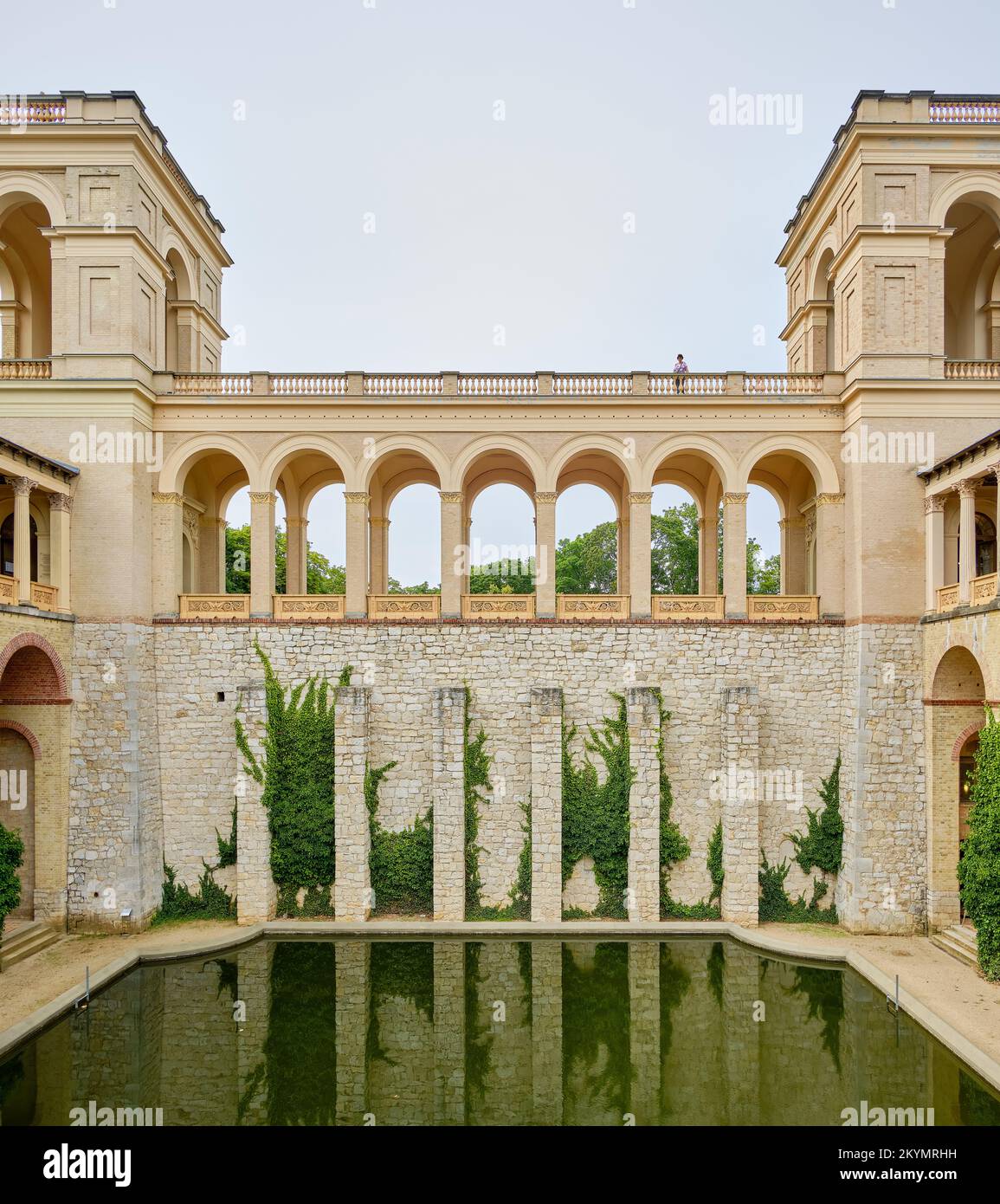 The Belvedere on Pfingstberg hill, built as a lookout point and palace ...