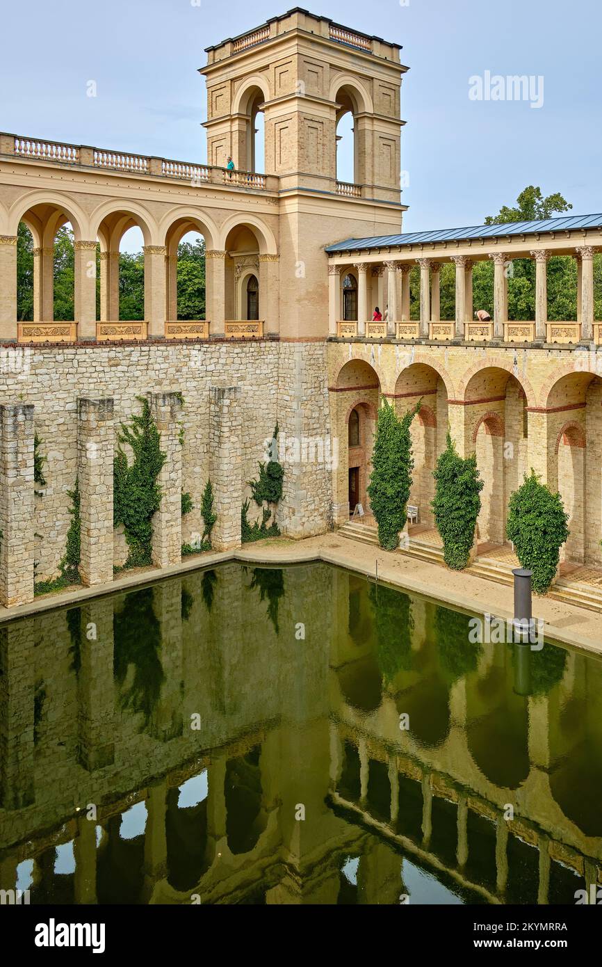 The Belvedere on Pfingstberg hill, built as a lookout point and palace ...