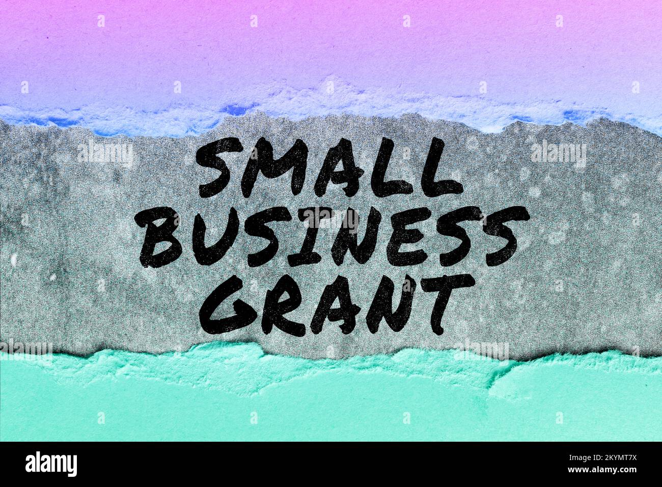 Text showing inspiration Small Business Grant. Concept meaning an ...