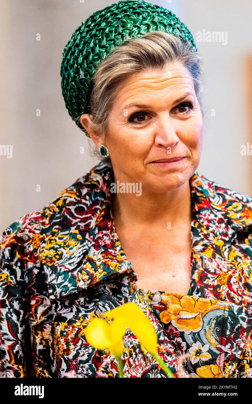 The Hague, Niederlande. 01st Dec, 2022. THE HAGUE - Queen Maxima ...