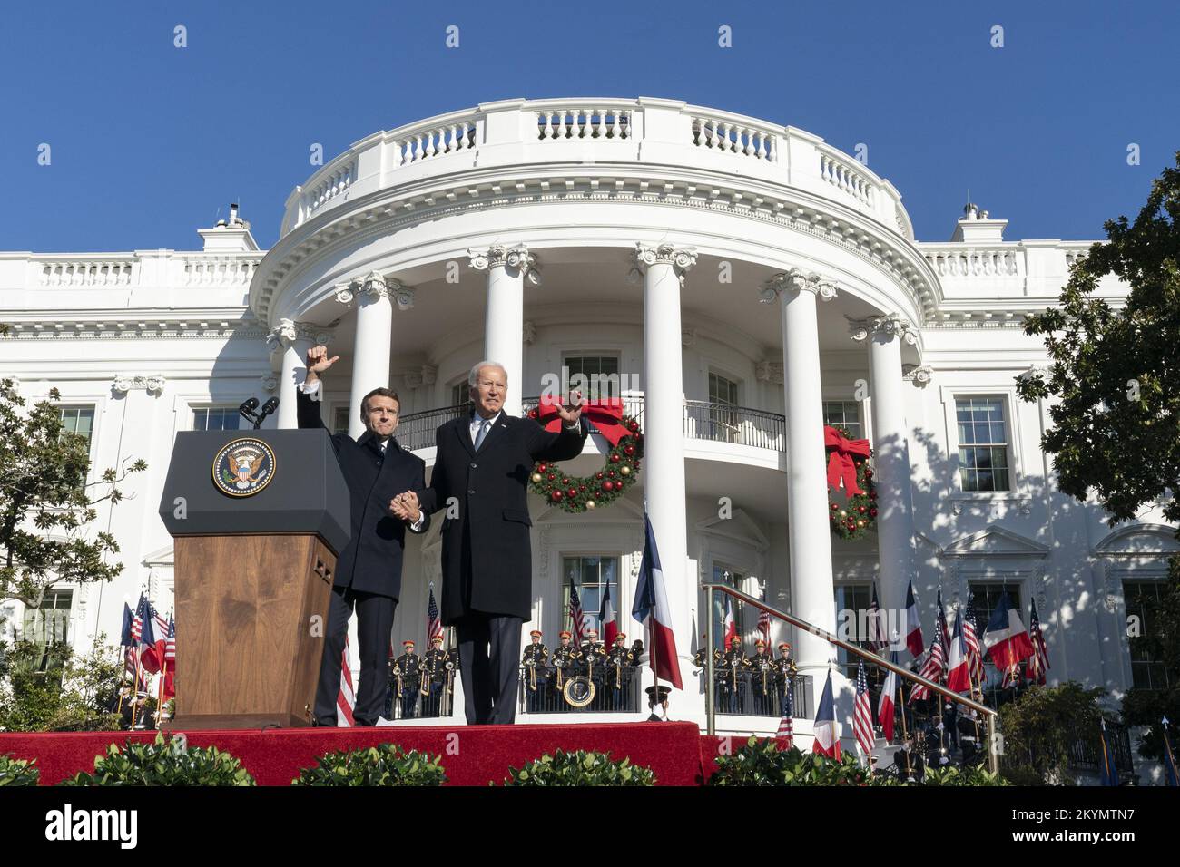 Washington, United States. 01st Dec, 2022. President Joe Biden hosts ...