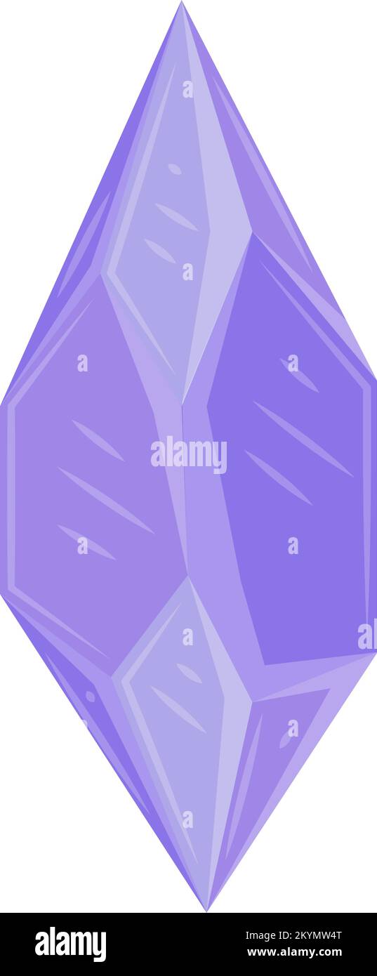 purple gemstone icon Stock Vector Image & Art - Alamy