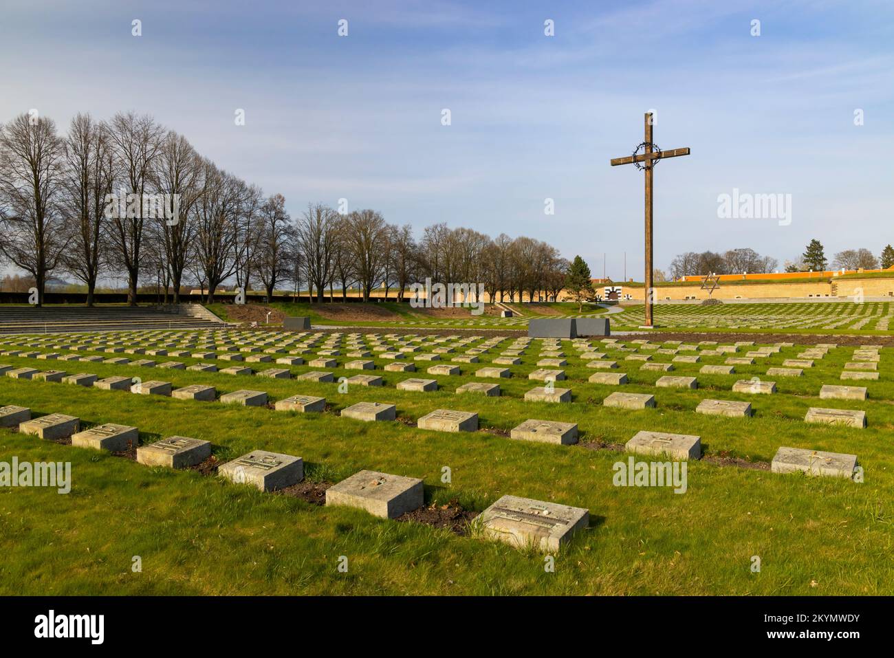 Small fortress and memorial to victims 2nd World War, Terezin, Northern ...