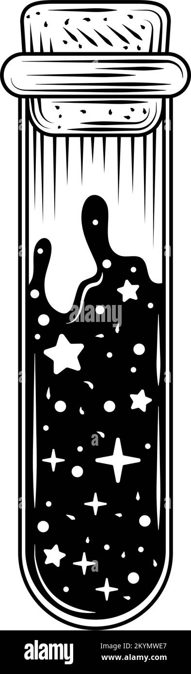 flask surreal astrology Stock Vector Image & Art - Alamy