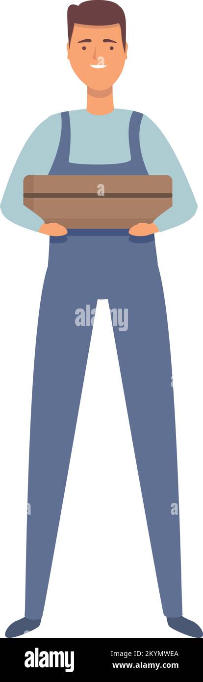 Gas worker toolbox icon cartoon vector. Industry engineer. Oil factory ...