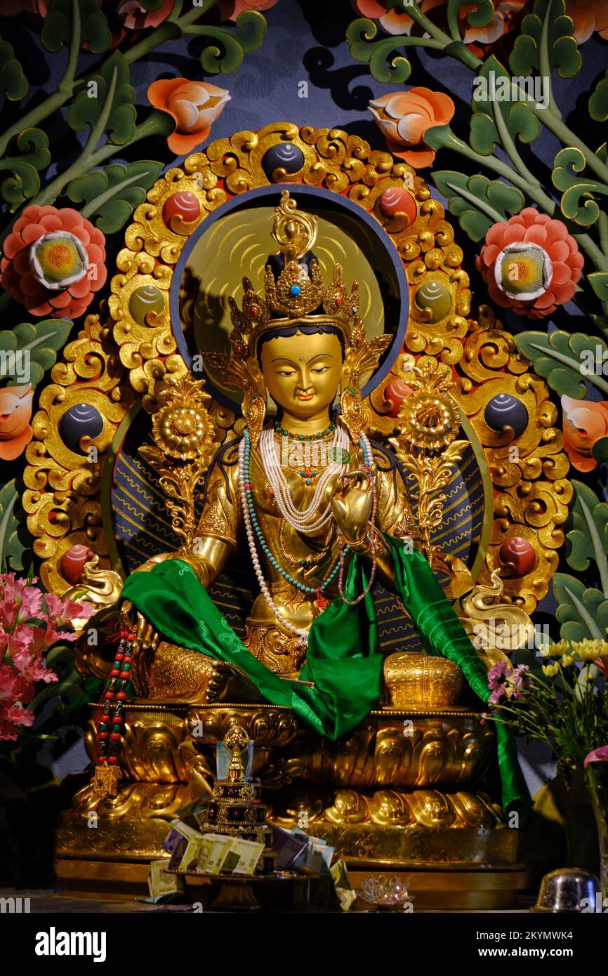 17 June 2022, Gonjang Monastery is a buddhist monastery near Gangtok ...