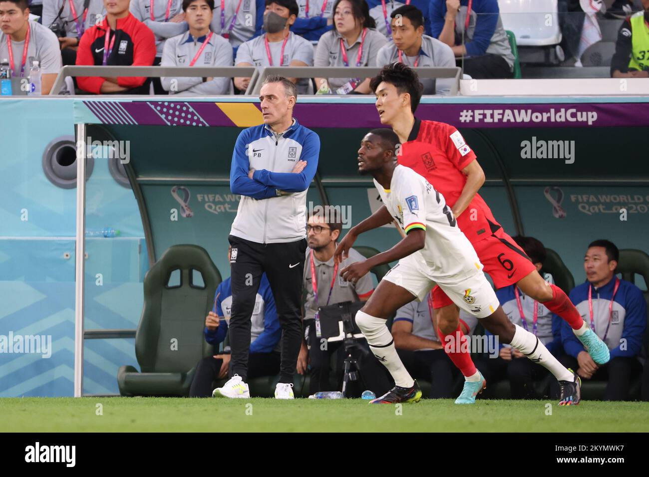 Coach of South Korea Paulo Bento during the FIFA World Cup 2022, Group ...