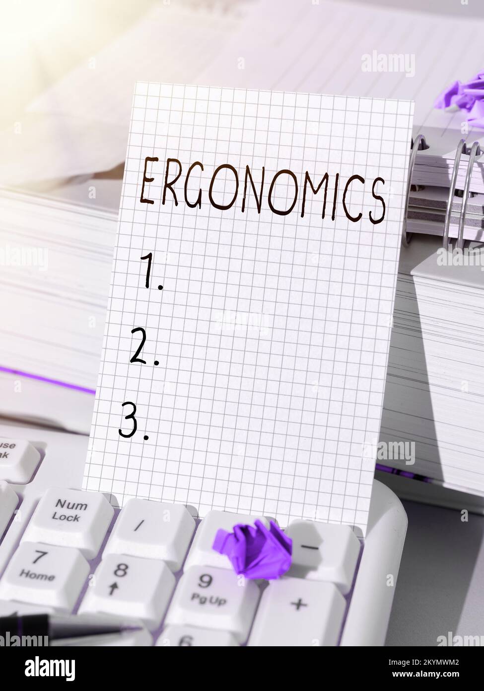 Sign displaying Ergonomics. Word Written on fitting or designing a ... Sign displaying Ergonomics. Word Written on fitting or designing a ...