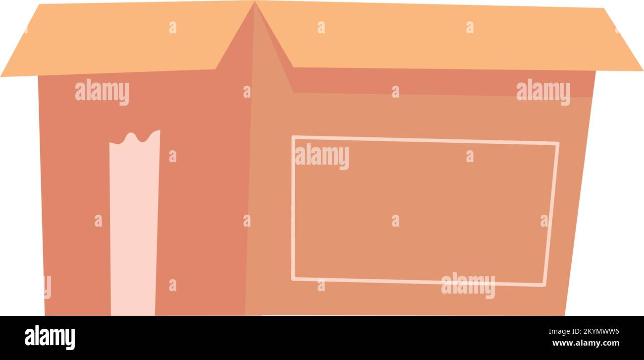 unpacking carton box Stock Vector Image & Art - Alamy