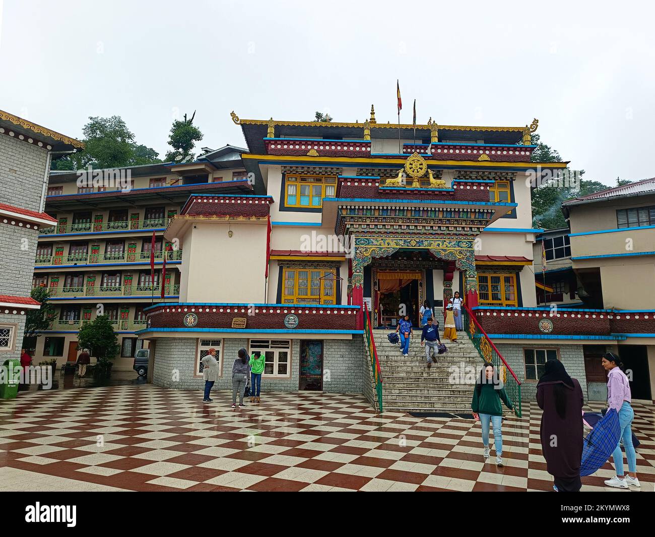 17 June 2022, Gonjang Monastery is a buddhist monastery near Gangtok ...
