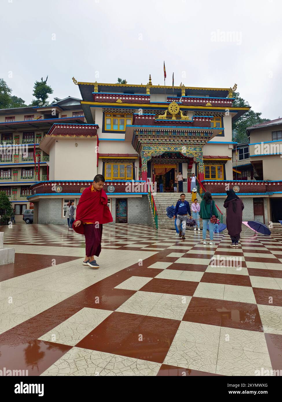 17 June 2022, Gonjang Monastery is a buddhist monastery near Gangtok ...