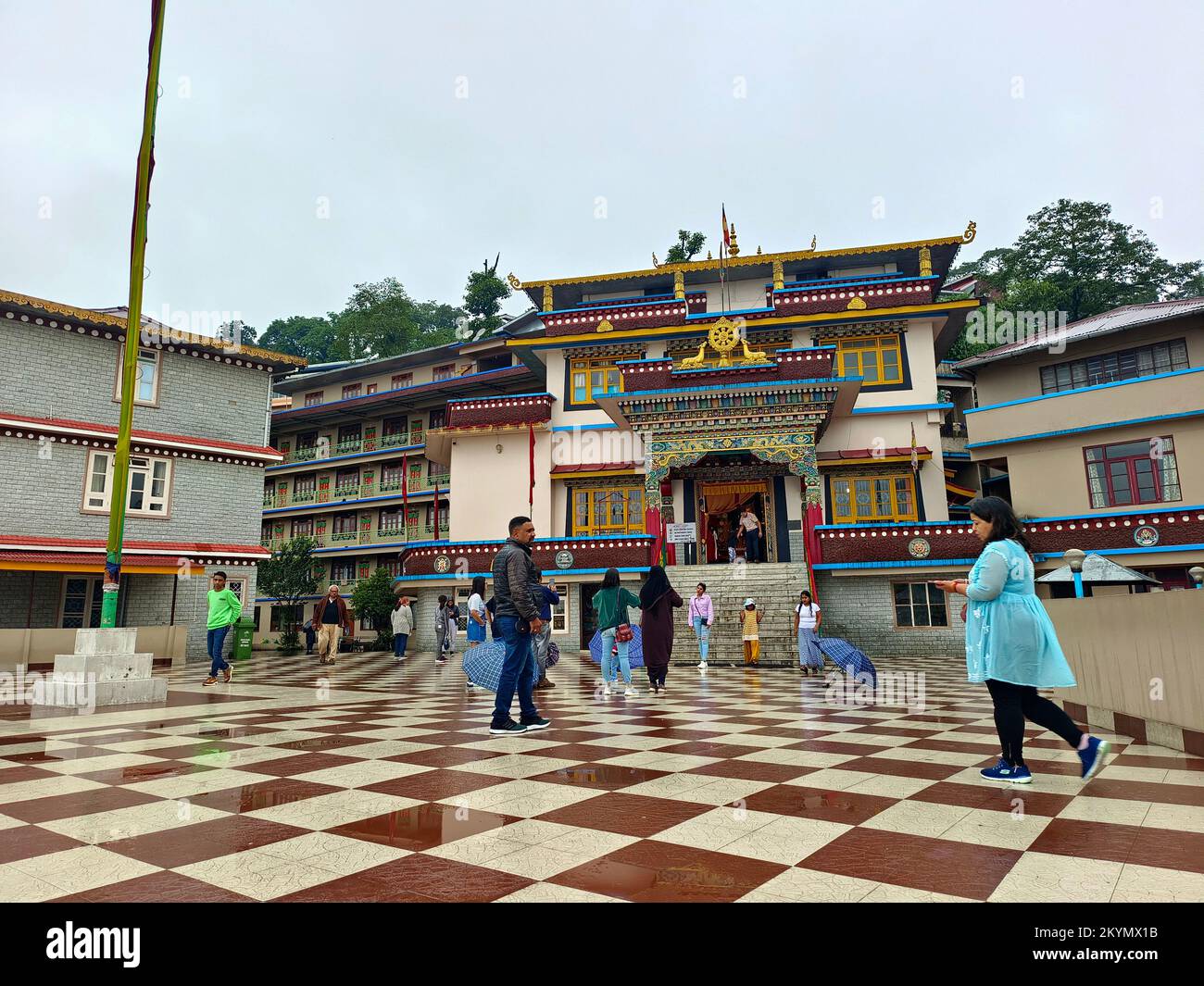 17 June 2022, Gonjang Monastery is a buddhist monastery near Gangtok ...