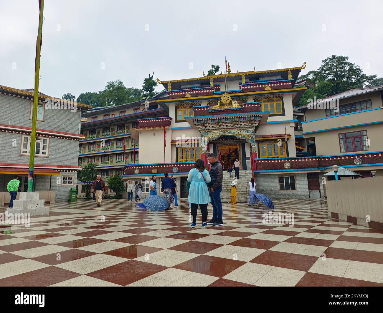 17 June 2022, Gonjang Monastery is a buddhist monastery near Gangtok ...