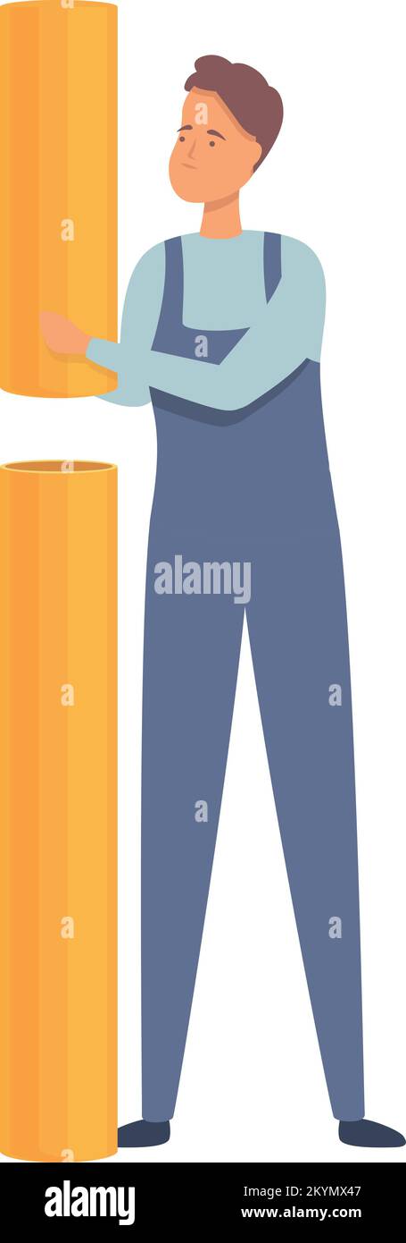 Gas pipe icon cartoon vector. Engineer industry. Gasman rig Stock ...