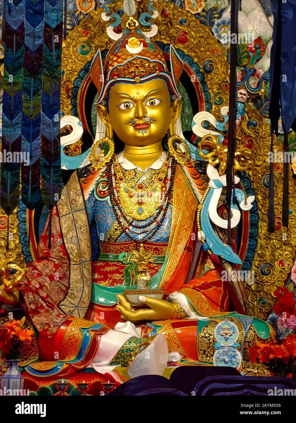 17 June 2022, Gonjang Monastery is a buddhist monastery near Gangtok ...