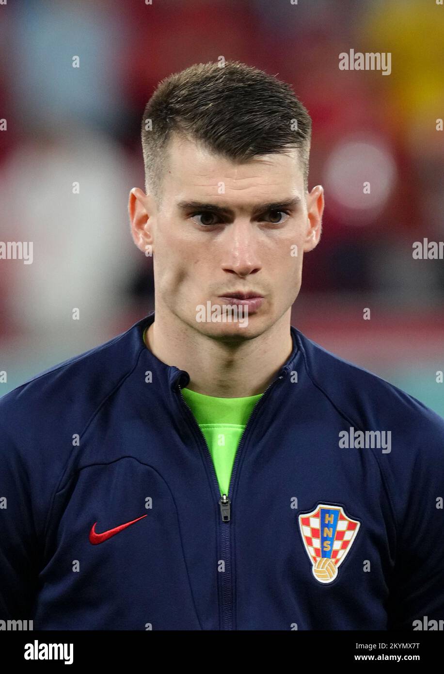 Croatia goalkeeper Dominik Livakovic during the FIFA World Cup Group F ...