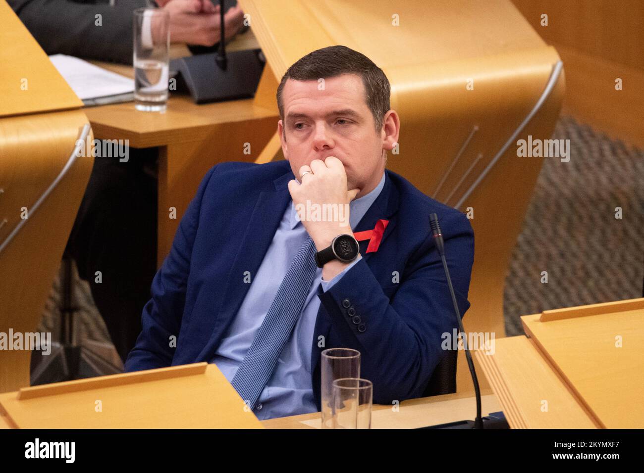 Edinburgh, Scotland, UK. 1st Dec, 2022. PICTURED: Douglas Ross MP MSP ...