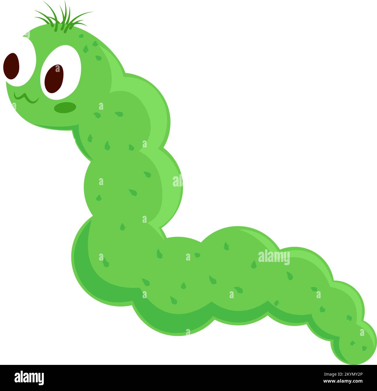 worm insect cartoon Stock Vector Image & Art - Alamy