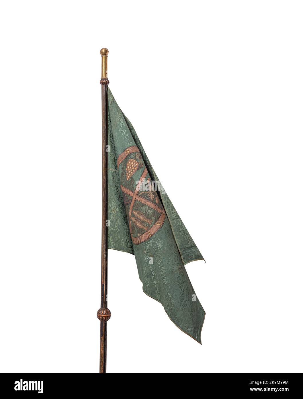 Medieval flag battle Cut Out Stock Images & Pictures - Alamy