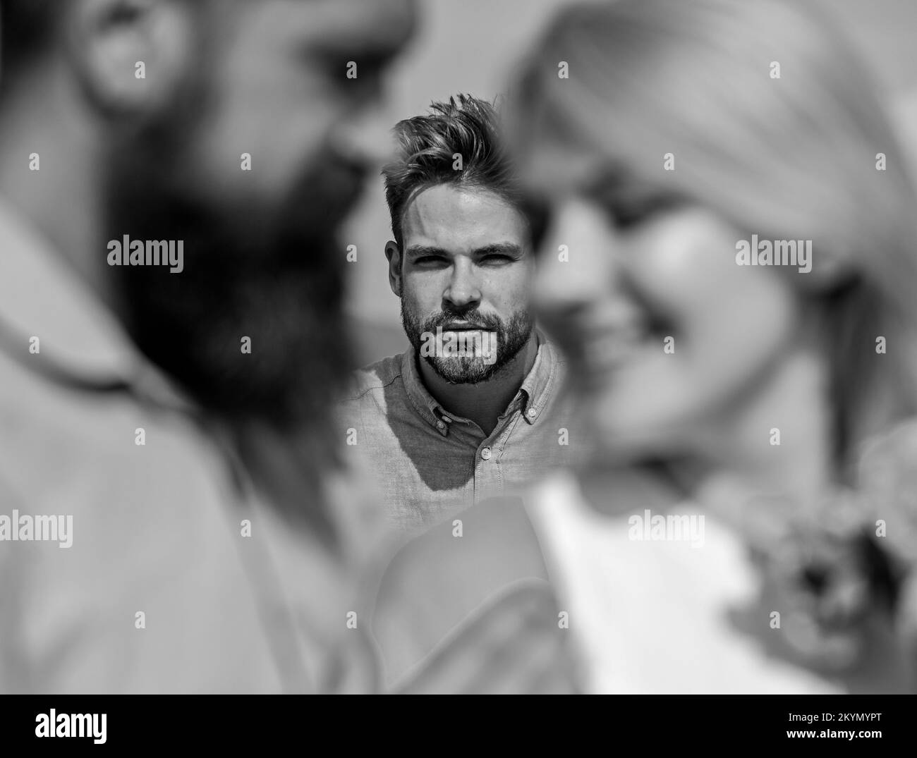 Jealous background Black and White Stock Photos & Images - Alamy