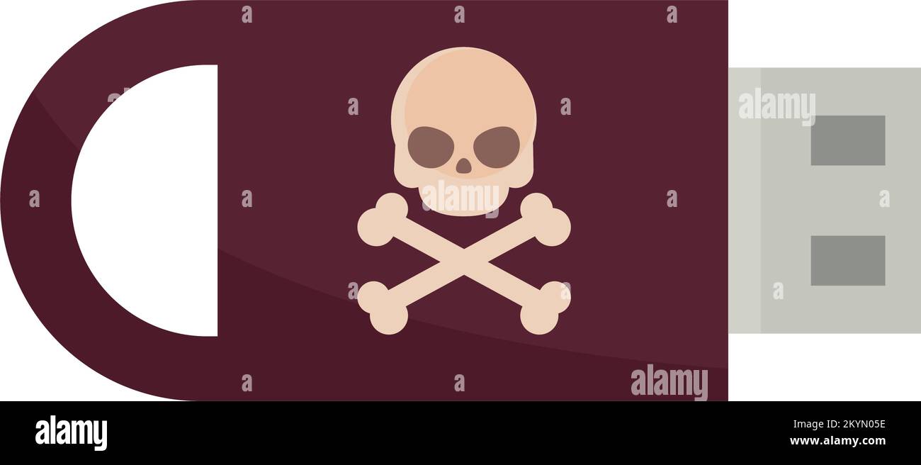 flash drive virus cyber fraud Stock Vector Image & Art - Alamy