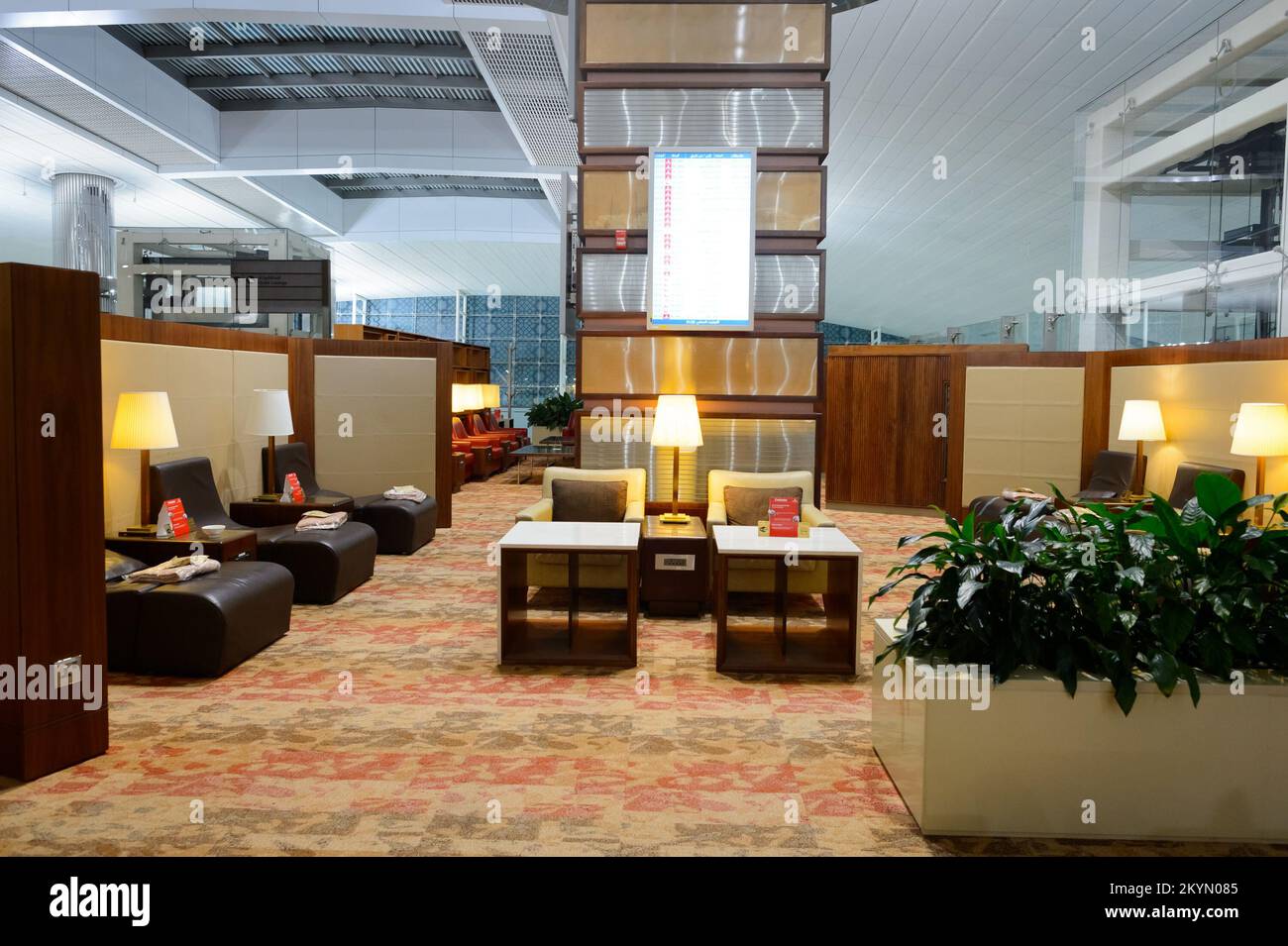 Emirates airline interior hi-res stock photography and images - Alamy