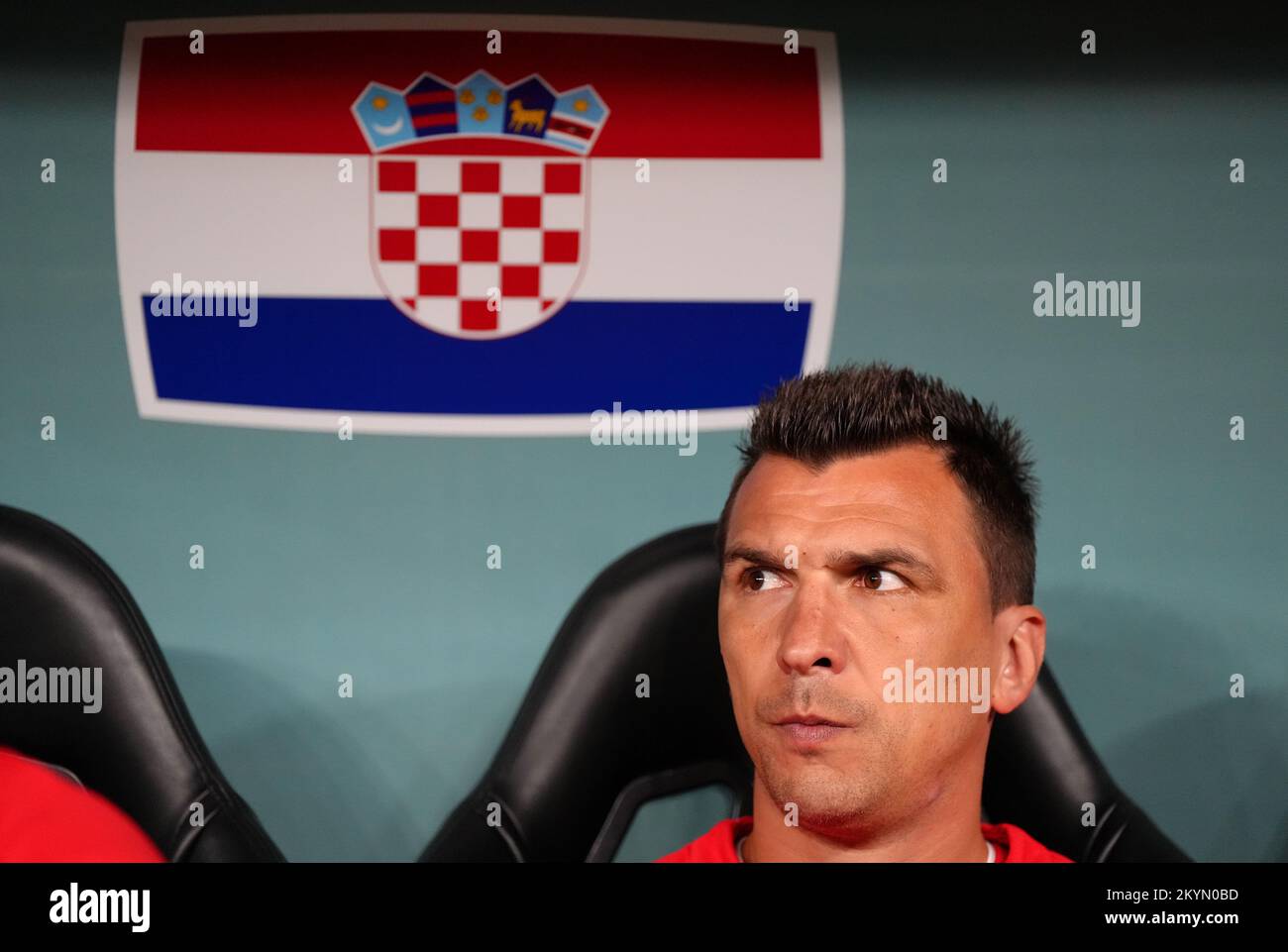 Croatia coach Mario Mandzukic during the FIFA World Cup Group F match ...