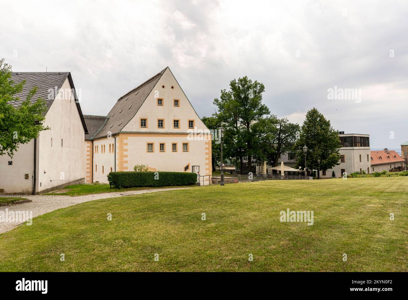 Konigstein is a huge fortress in southeastern Germany Stock Photo - Alamy
