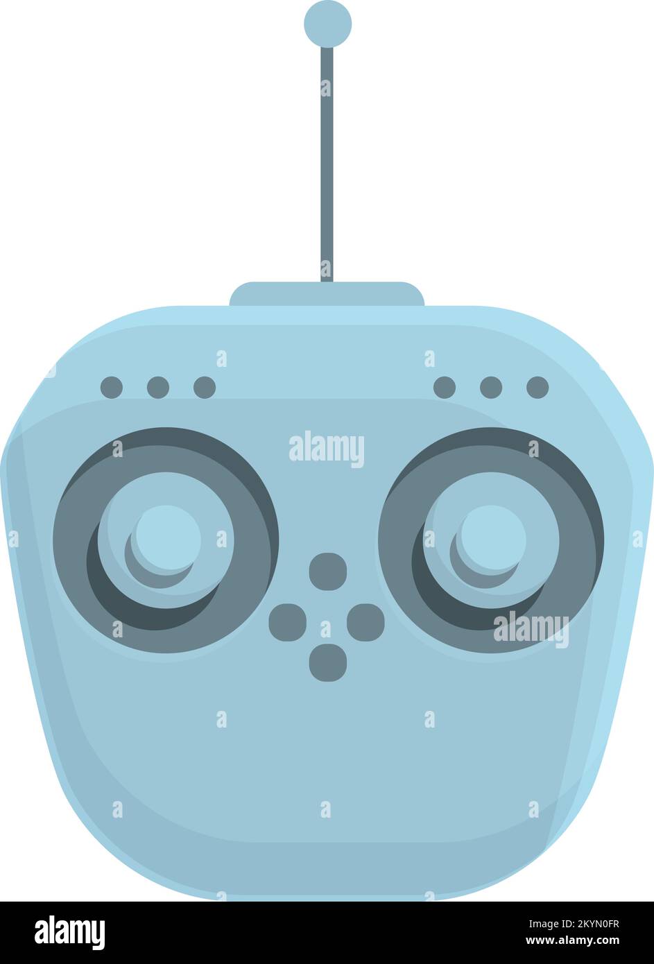 Model joystick icon cartoon vector. Remote control. Child play Stock ...