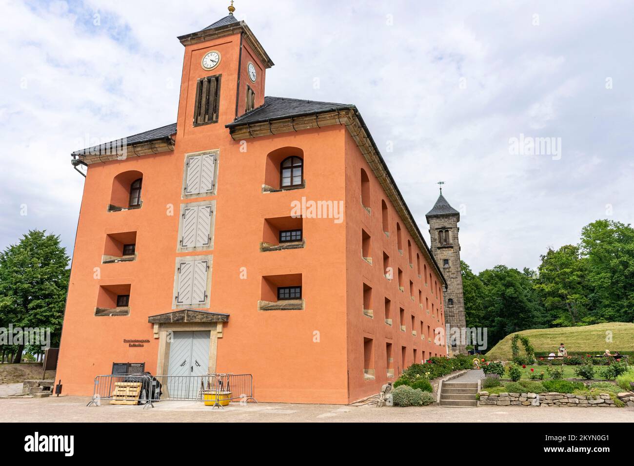 Konigstein is a huge fortress in southeastern Germany Stock Photo - Alamy