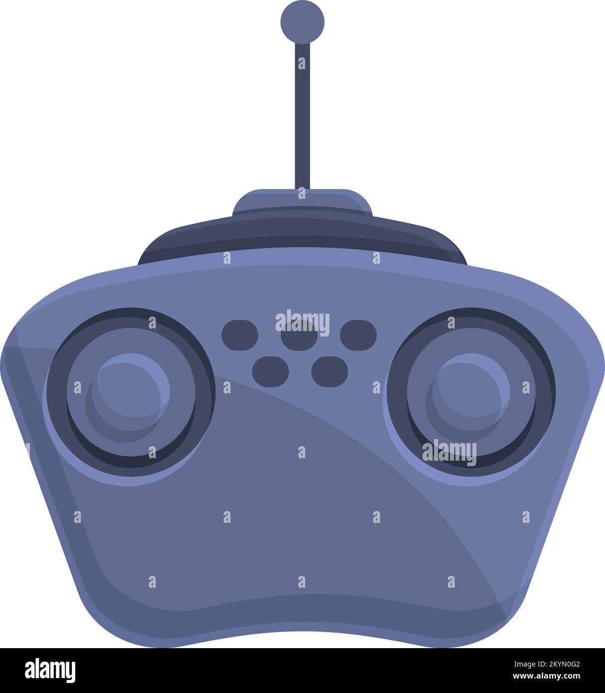 Remote control icon cartoon vector. Radio toy. Model digital Stock ...