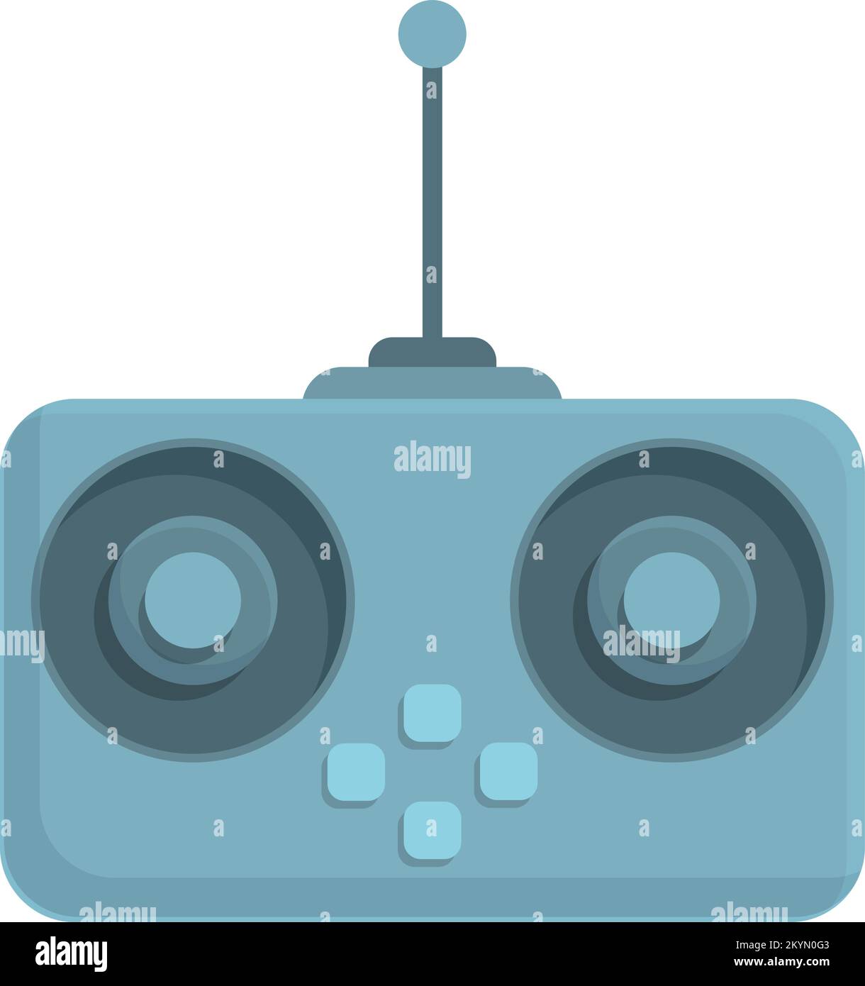 Remote control joystick icon cartoon vector. Small kid. Child play ...