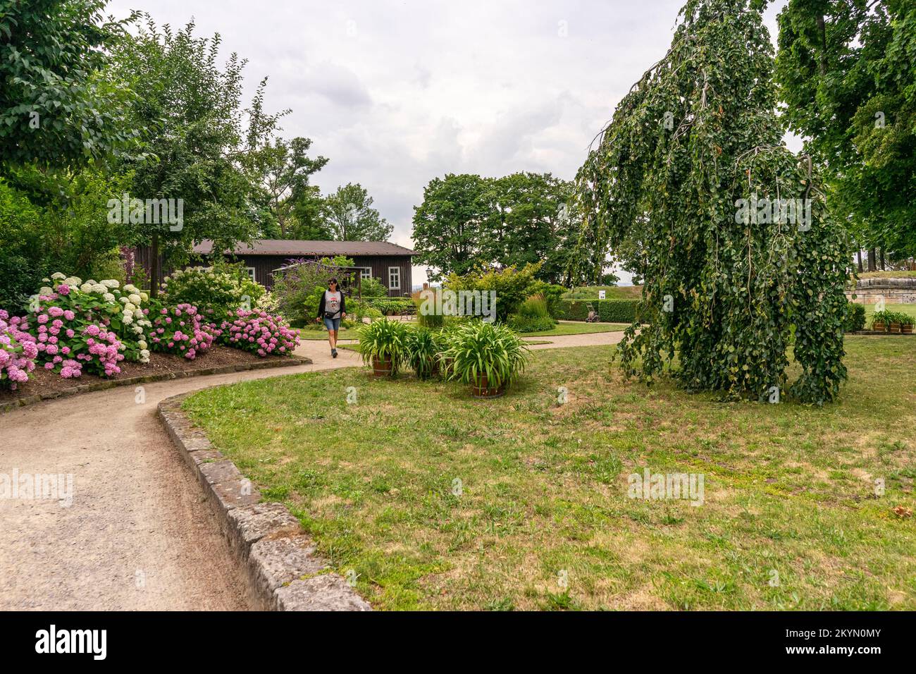 Konigstein is a huge fortress in southeastern Germany Stock Photo - Alamy