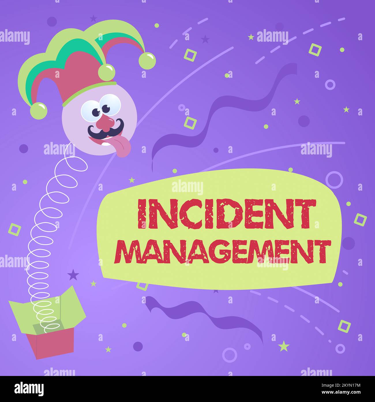 Conceptual caption Incident Management. Business overview Process to ...